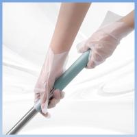 China Disposable CPE Gloves Food Grade Transparent Hand Protection S M L XL 100pcs Box for sale