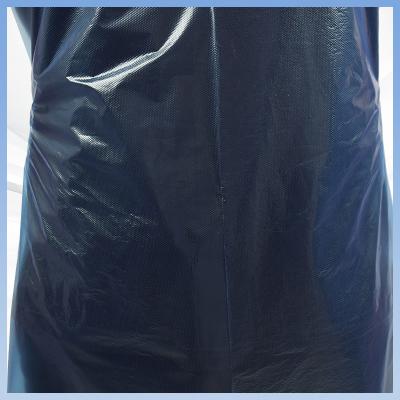Cina Diversi grembiuli di plastica eliminabili adulti d'imballaggio 71cm*116cm in vendita