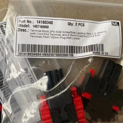 China Produtor da China Continental Conector de alimentação vermelho preto para OSN RTN OLT AC para DC Adequado à venda