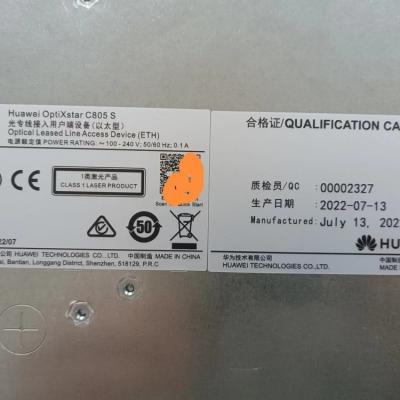 China Inventaris Optische speciale lijntoegangsapparatuur OptiXstar C805 S Model H87Z00C80501 Te koop