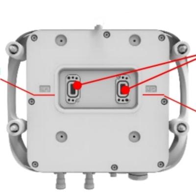 中国 ハイサイトマイクロ波装置 ODU オプティX RTN 950 RTN 905F XMC-3 18G 52413850 52413851 販売のため
