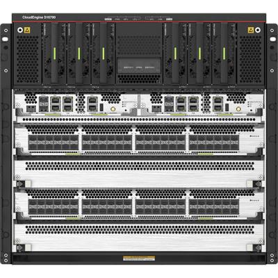 China CloudEngine S16700-4 100G Core Enterprise Switch met afmetingen van 730 mm x 770 mm x 1150 mm Te koop