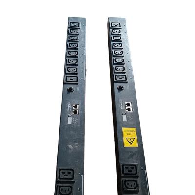 China Vertiv RP2V1002 14240131 PDU Socket 1U Rack Mount Single Phase Power Distribution Unit for sale