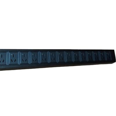 China EMERSON Power Distribution Unit Socket AC 1p 1u Rack Mount Single Phase IRS-PL30NN32 PDU Black for sale