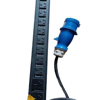 China Vertiv 1p 1u Rack Mount Single Phase MP-DVENCC18D06X 14240095 PDU for Data Center Cabinet for sale