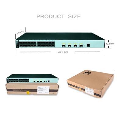 China Gigabit Ethernet POE Optical Switch S5720-28X-PWR-LI-AC 24 Port 4 SFP 10/100/1000Mbps for sale