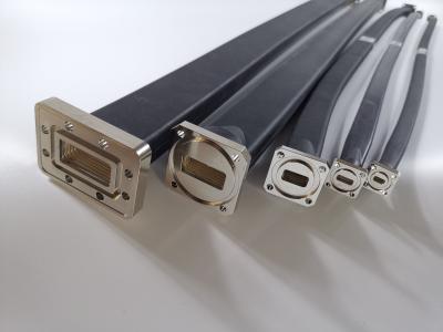 Cina Flange in rame nichellata 1.8M Microonde Flessibile Tortibile Guida d'onda per antenna a doppia polarizzazione 7/8GHz in vendita