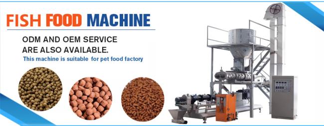 Aqua Floating Fish Feed Pellet Extruder Sinking Fish Food Processing Line Equipment Plant Shrimp Feed Production Line Making Machine