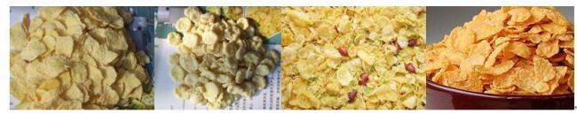 Corn Flakes Breakfast Cereals Processing Production Line Making Machine