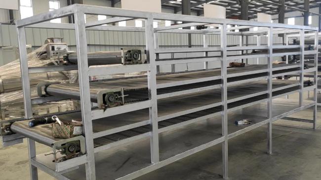Multi Layer Continuous Animal Feed Pellets Drying Machine