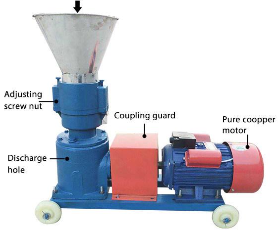 Goat Cattle Poultry Feed Pellet Making Use Pet Food Animal Feed Pellet Machine
