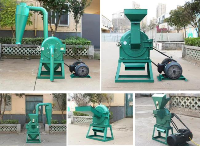 High Efficiency Grain Processing Machinery Corn Maize Small Flour Mill Grinder