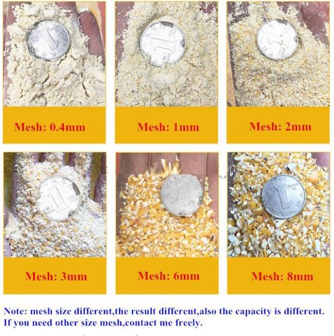High Capacity Corn Grinder/ Maize Grain Crushing Machine/ Corn Grinding Disk Mill