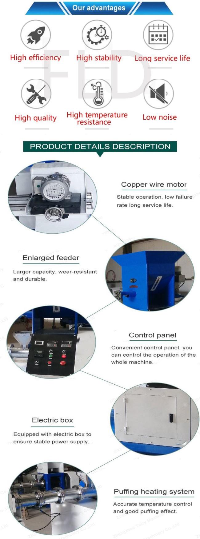 Extruder Floating Feed Pellet Making Machinery Fish Pellet Machine Floating Pellet Making Machine/Cheap Extruder Machinery /Pet Pellet Machine/Cat Dog Feed Mil