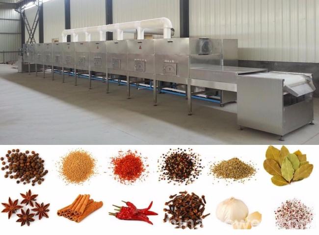 Tunnel Microwave Sterilization Equipment Dryer Industrial Microwave Tunnel Oven