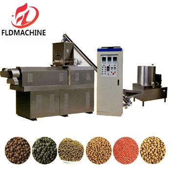 Poultry Floating Fish Shrimp Pet Food Feed Pellet Production Machine