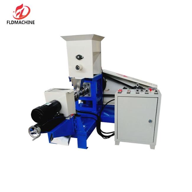 Poultry Floating Fish Shrimp Pet Food Feed Pellet Production Machine