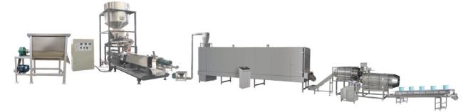 Aqua Feed Processing Line Floating Fish Feed Mill Plant