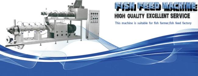 High Quality Fish Feed Making Machine Pellet 250-300kg/H Automatic Fish Food Machine
