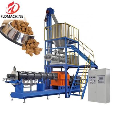 China Aqua Floating Fish Feed Pellet Extruder Sinking Fish Food Processing Line Equipment Plant Shrimp Feed Production Line Making Machine for sale