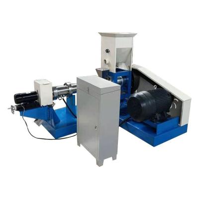 China Low Price Screw Feed Extruder Floating Fish Feed Pellet Machine Small Scale Pet Food and Animal Feed Making Line for sale