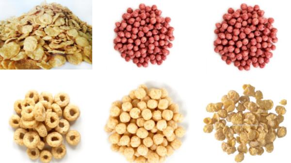 Quality Maize Flakes Sugar Frosted Corn Flakes Breakfast Cereal Processing Machine for sale