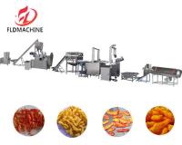 China Full Automatic Corn Grits Cheetos Snacks Kurkure Food Making Machine for sale
