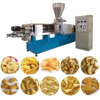 China Corn Snack Food Frying Bugles Chips Making Extrusion Machine Processing Line for sale