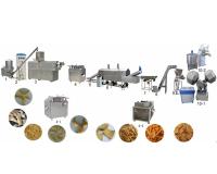 China Automatic Frying Bugles Snack Food Production Line for sale