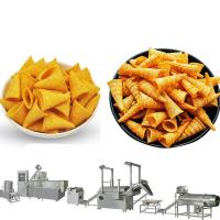 China Automatic Frying Bugles Snack Food Production Line for sale