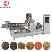 China Twin Screw Extruder Floating Koi Fish Feed Making Machine for sale