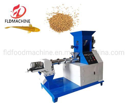 Quality Floating Fish Feed Pellet Making Machine Aquatic Fish Food Production Feed for sale