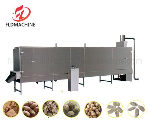 Quality Siemens Motor Tvp Tsp Texture Soya Protein Chunks Processing Line for 300-500kg for sale