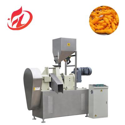 China Electric Kurkure Cheetos Nik Naks Food Making Machine Extruder Line with Big Capacity for sale