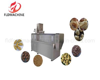 China Soy Protein Twin Extruder Meat Making Machine for sale