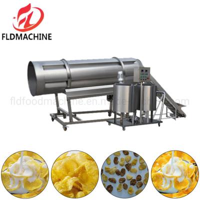 Quality Automatic Electric Power Source Corn Flakes Production Line for Big Capacity for sale