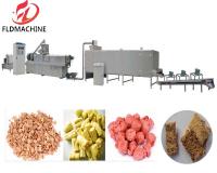 China High Fiber Soya Bean Chunks Protein Buggets Making Machine Extruder for sale