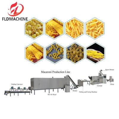 China Single Screw Extruder Pasta Macaroni Noodle Food Making Extruder for sale