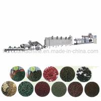 China Floating Fish Feed Pellet Machine and Fish Food Making Machine Line for sale
