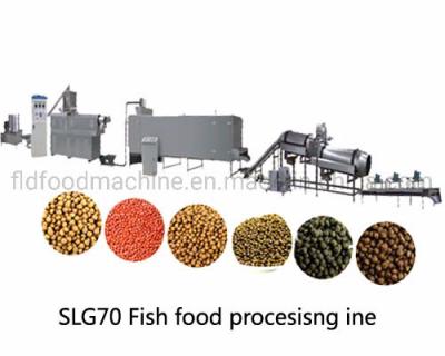 China Fish Feed Fertilizer Processing Machinery Fish Food Pellet Extruder Plant for sale