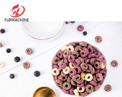 China Fully Automatic Snacks Food Machine Puffed Corn Chips Ball Snack Food Processing Production Line for sale