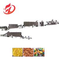 China High Quality Breakfast Cereals Process Full Automatic Sugar Corn Flakes Production Line for sale