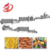 China Multifunctional Extruder Corn Maize Flakes Breakfast Cereals Machine for sale