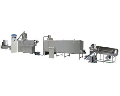China Sinking Fish Feed Pellet Machine Expander Automatic Fish Food Production Line Factory for sale