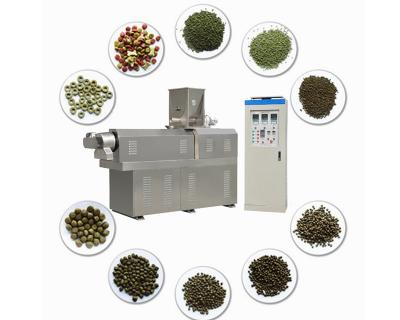 China Sinking Fish Feed Pellet Machine Expander Automatic Fish Food Production Line Factory for sale