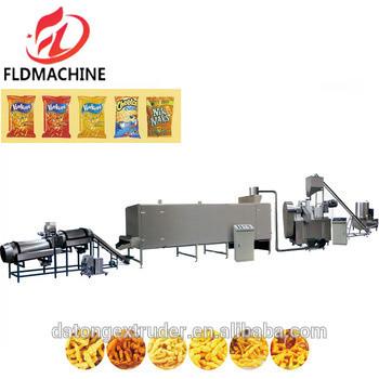 Quality Fully Automatic Inverter Controlled Kurkure Snacks Production Line Customized for You for sale