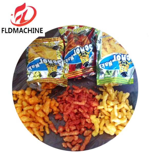 Quality Fully Automatic Inverter Controlled Kurkure Snacks Production Line Customized for sale
