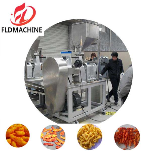 Quality Fully Automatic Inverter Controlled Kurkure Snacks Production Line Customized for sale