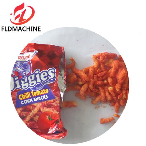 Quality Fully Automatic Inverter Controlled Kurkure Snacks Production Line Customized for sale