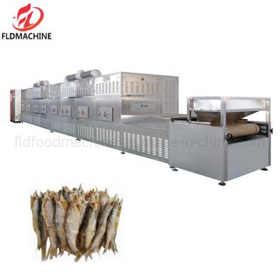 China Electric Industrial Continuous Tunnel Conveyor Mesh Belt Herb Microwave Oven Dryer with Sterilizing Function for sale